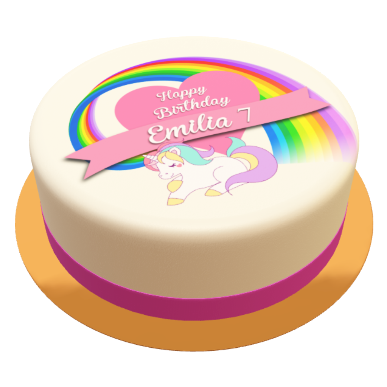 Unicorn Rainbow Torte