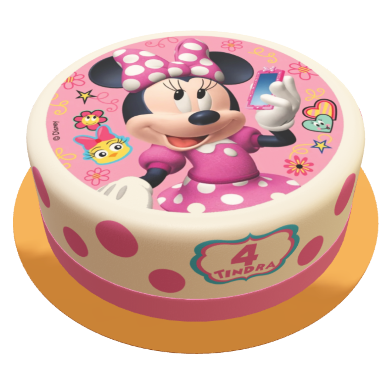 Minnie Mouse Torte personalisiert mit Name und Alter